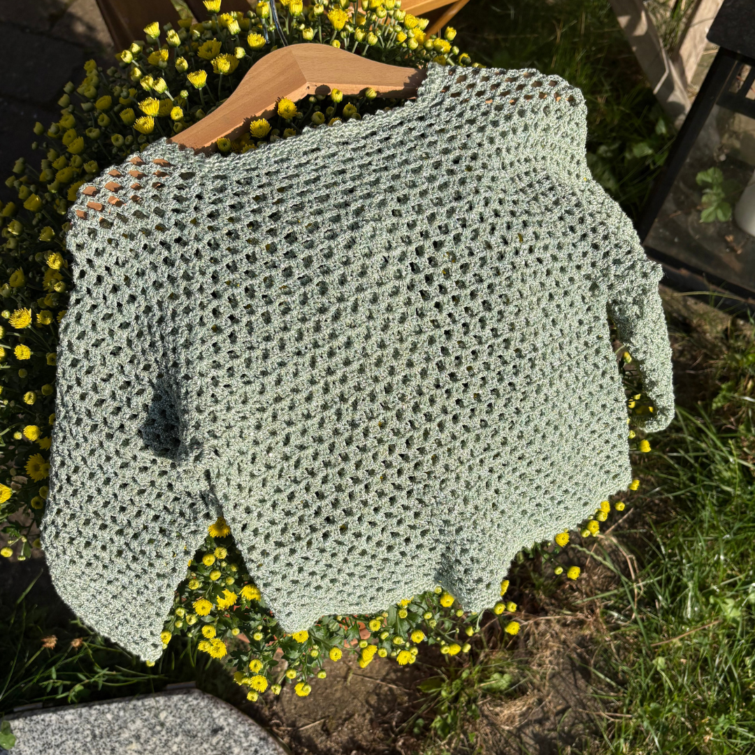 Kit Luftig Bluse i Glimmer til Børn – Legarn.dk